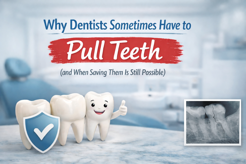 Why Dentists Sometimes Have to Pull Teeth
